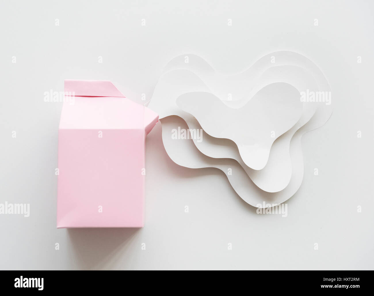 Milk carton craft hi-res stock photography and images - Alamy