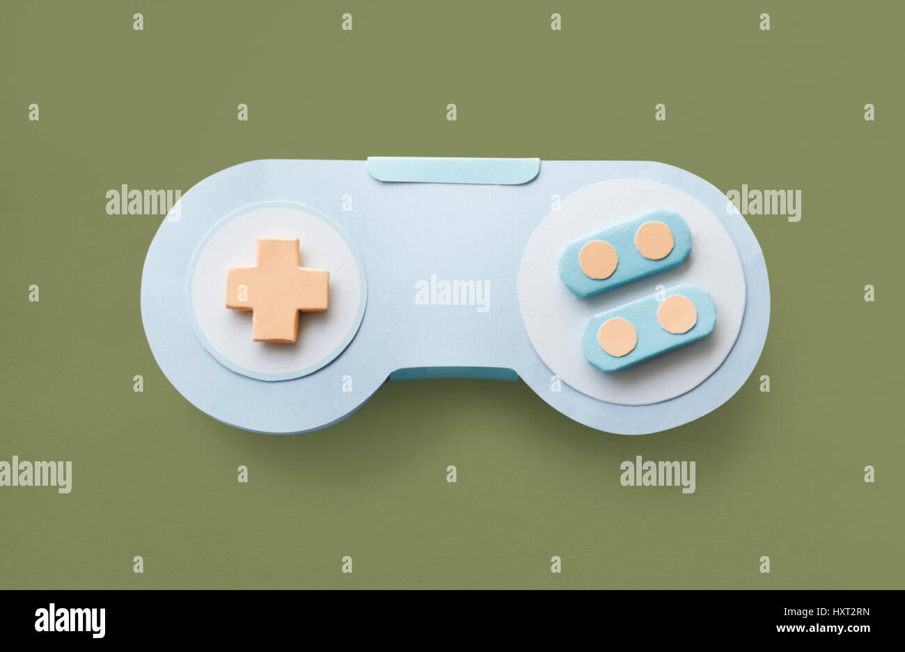 Game Controller Analog Videogame Entertainment Stock Photo - Alamy