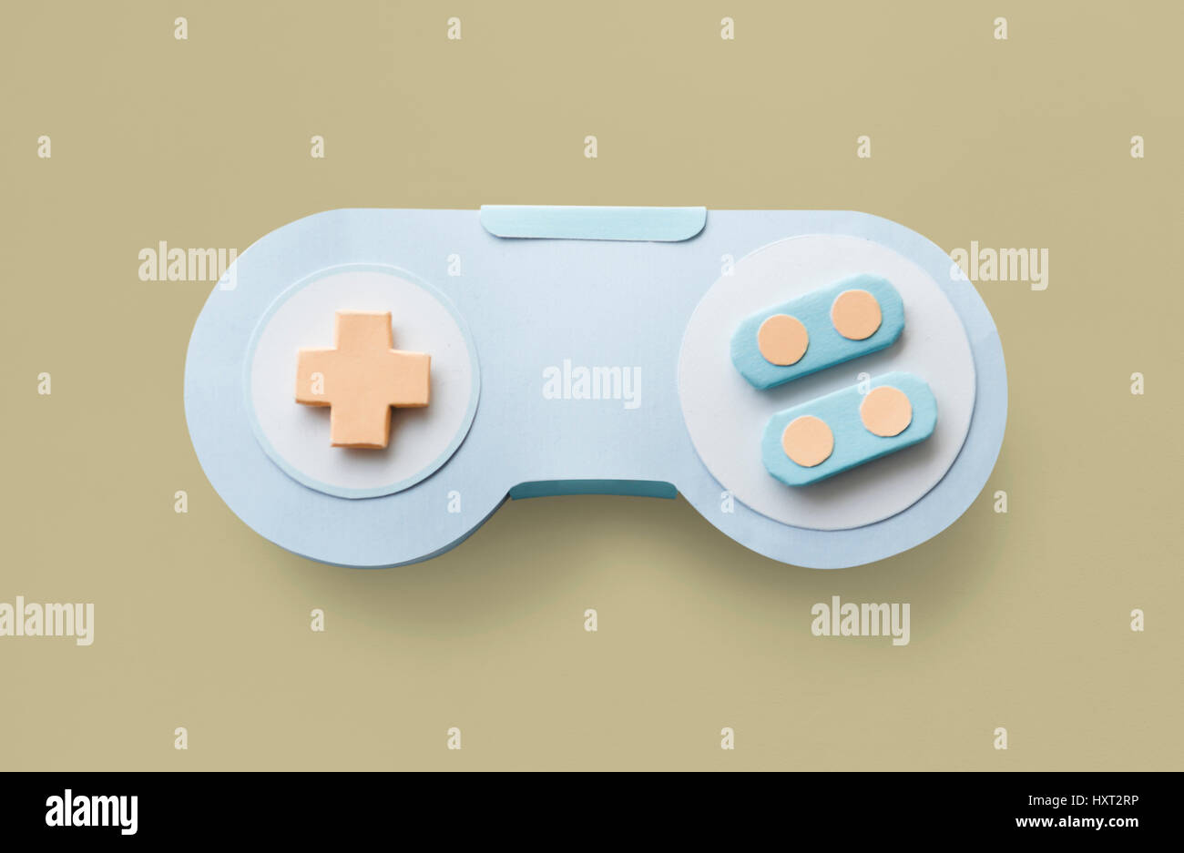 Game Controller Analog Videogame Entertainment Stock Photo - Alamy