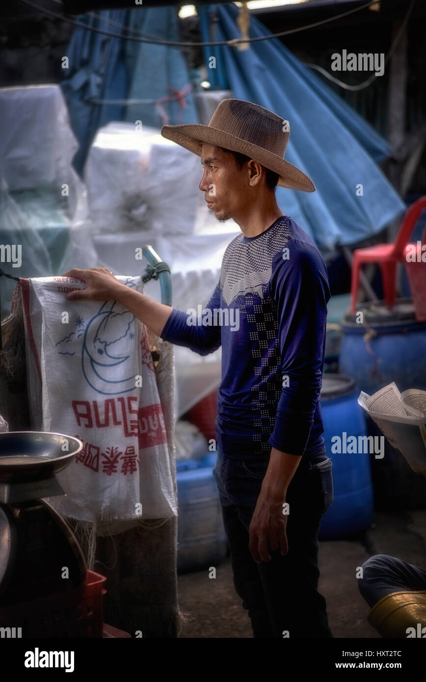 Thailand man. Thailand people. Southeast Asia Stock Photo - Alamy