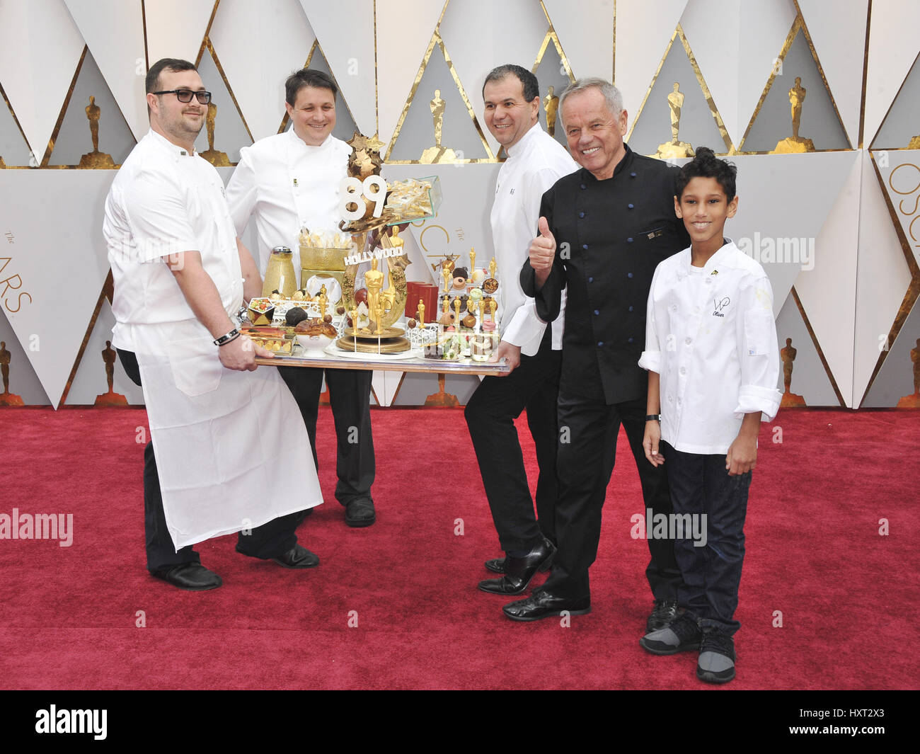 The 89th Annual Academy Awards Arrivals Featuring: Wolfgang Puck Where ...
