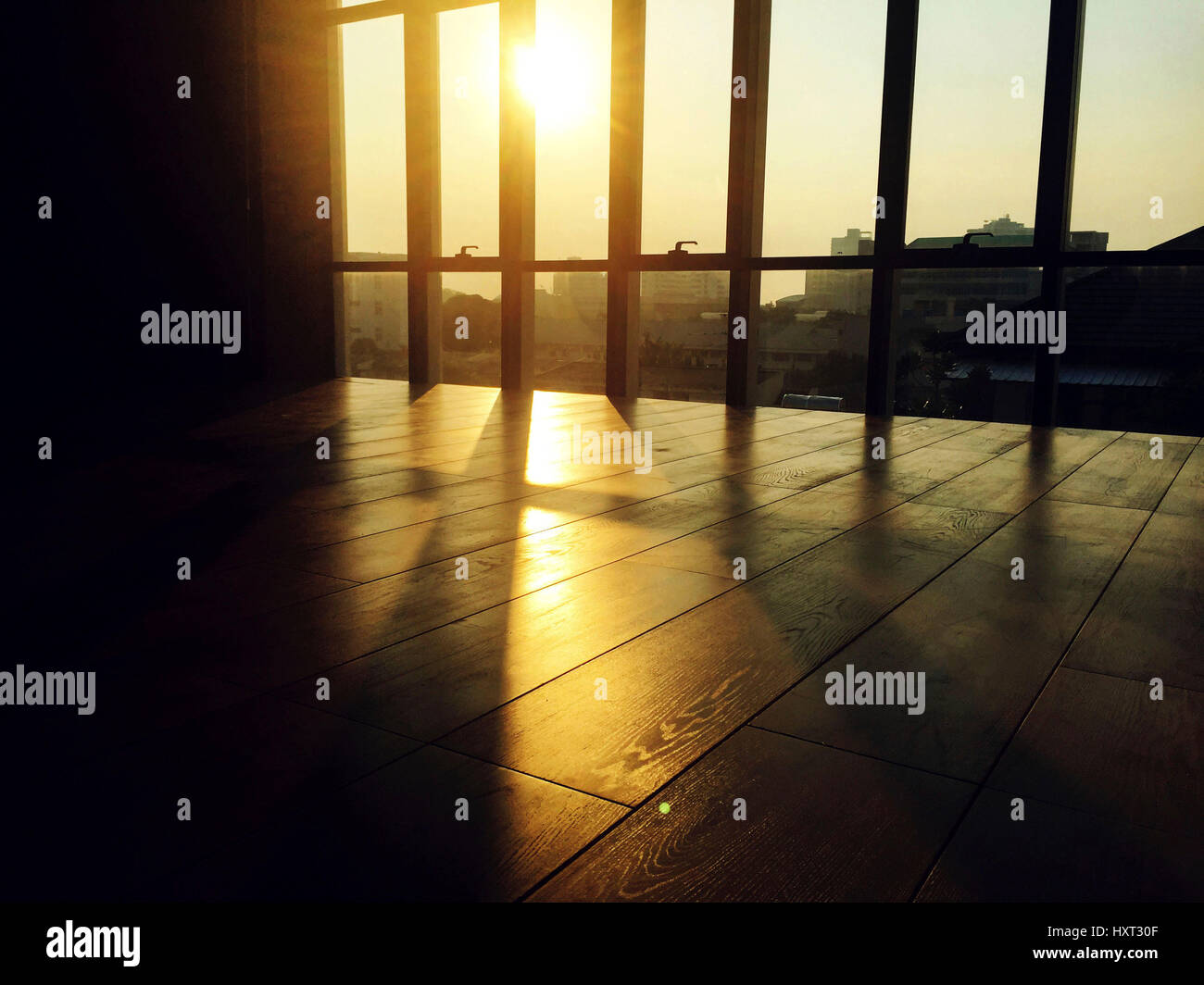 Room Indoor Sunrise Morning Scene Stock Photo - Alamy