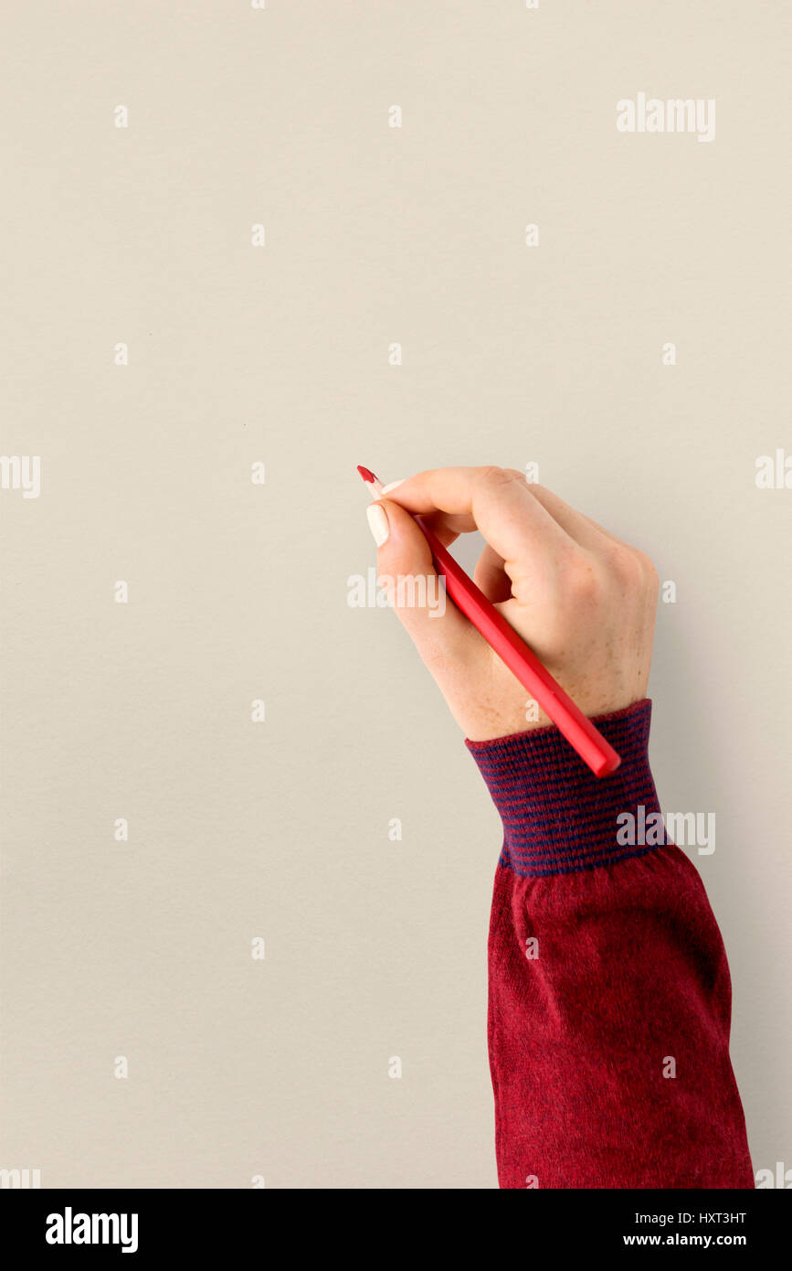 Hand Pencil Drawing Sketching Creative Stock Photo - Alamy