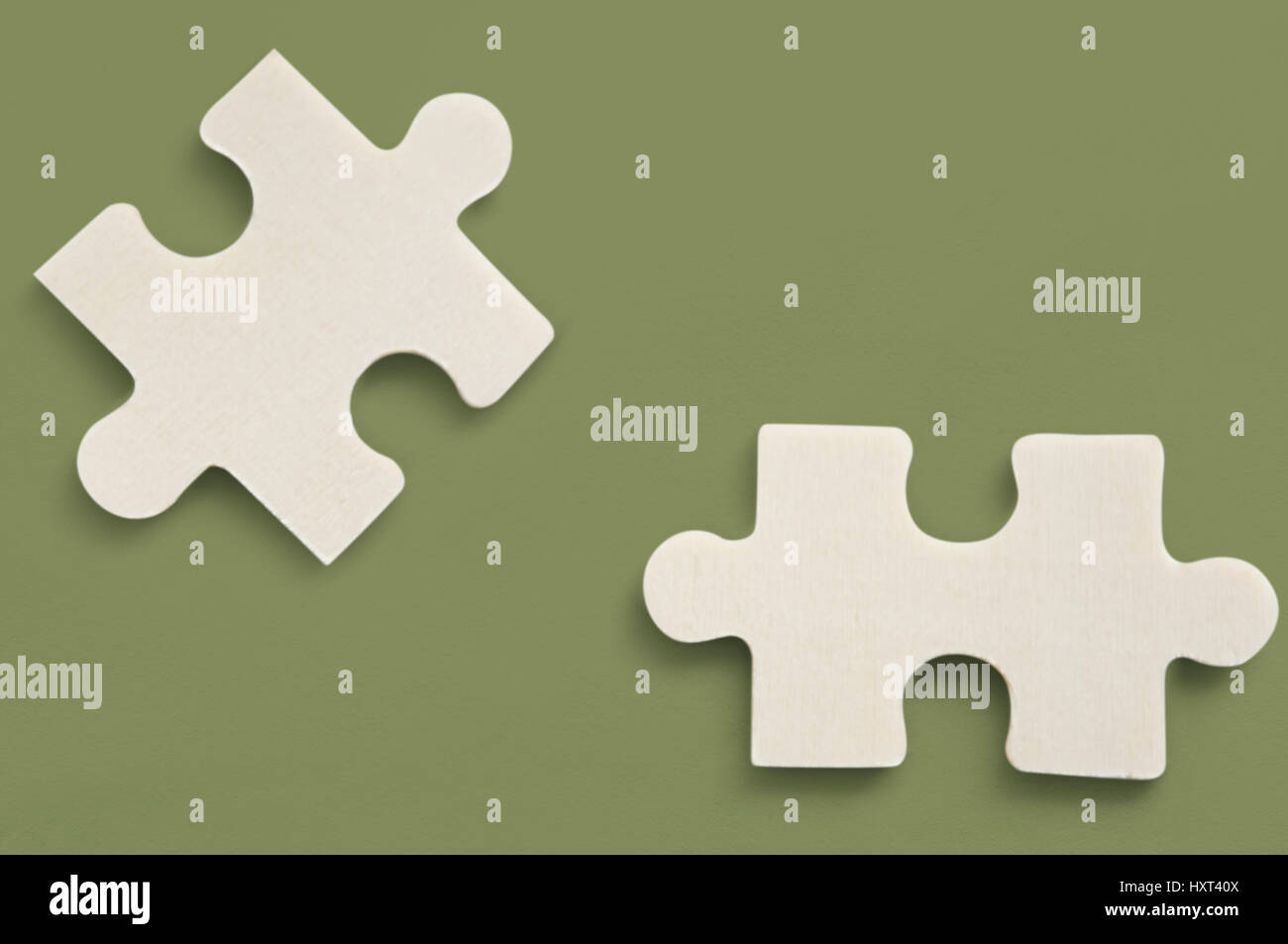 Jig Saw Puzzle Isolated Pieces Stock Photo - Alamy