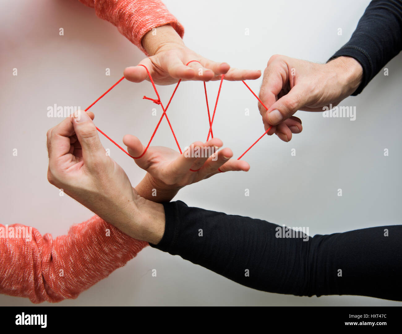 String Game Creative Leisure Childhood Stock Photo - Alamy