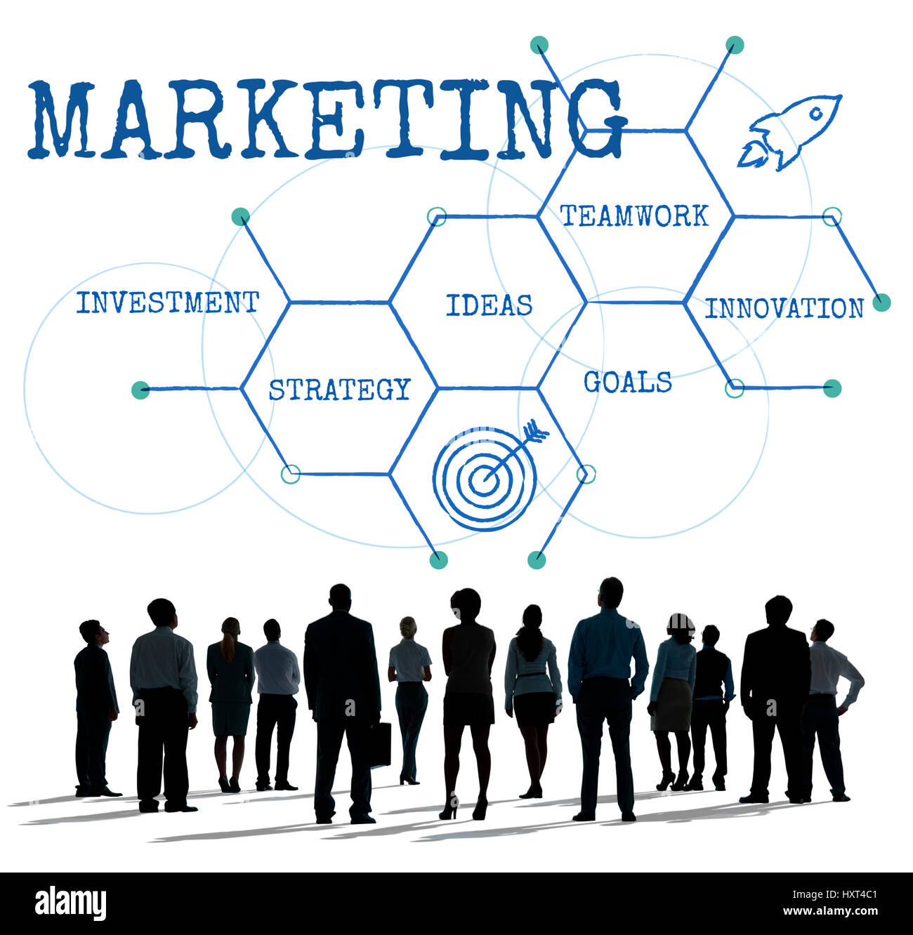 Start Up Business Goals Strategy Marketing Stock Photo - Alamy