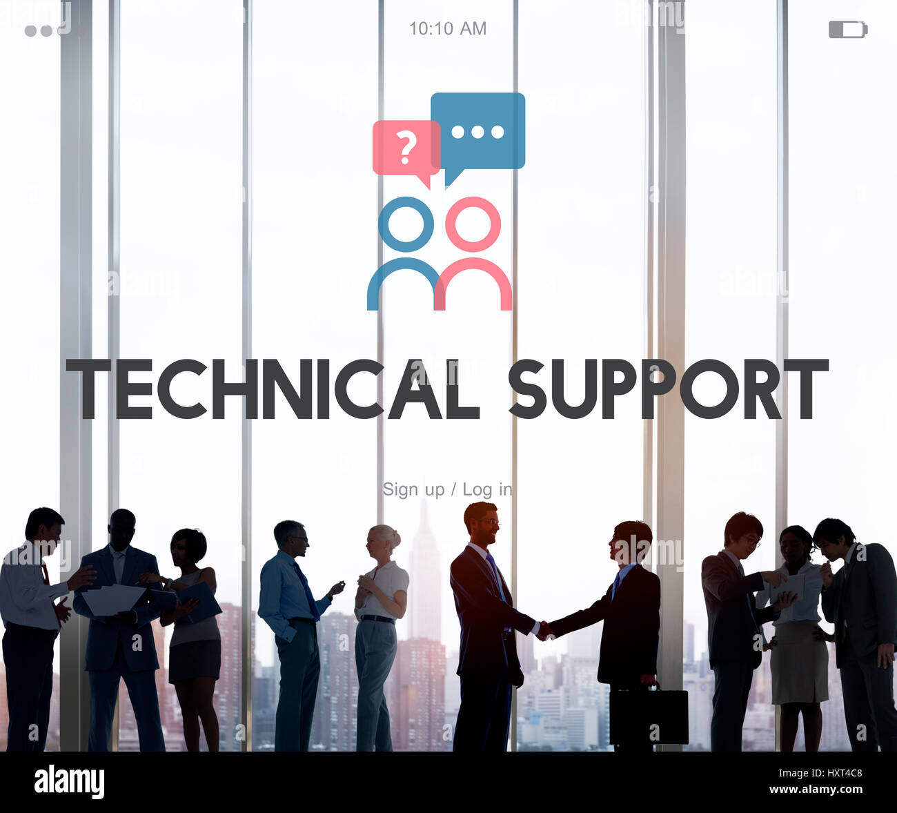 Support Consulting Help Graphic Icon Word Stock Photo - Alamy