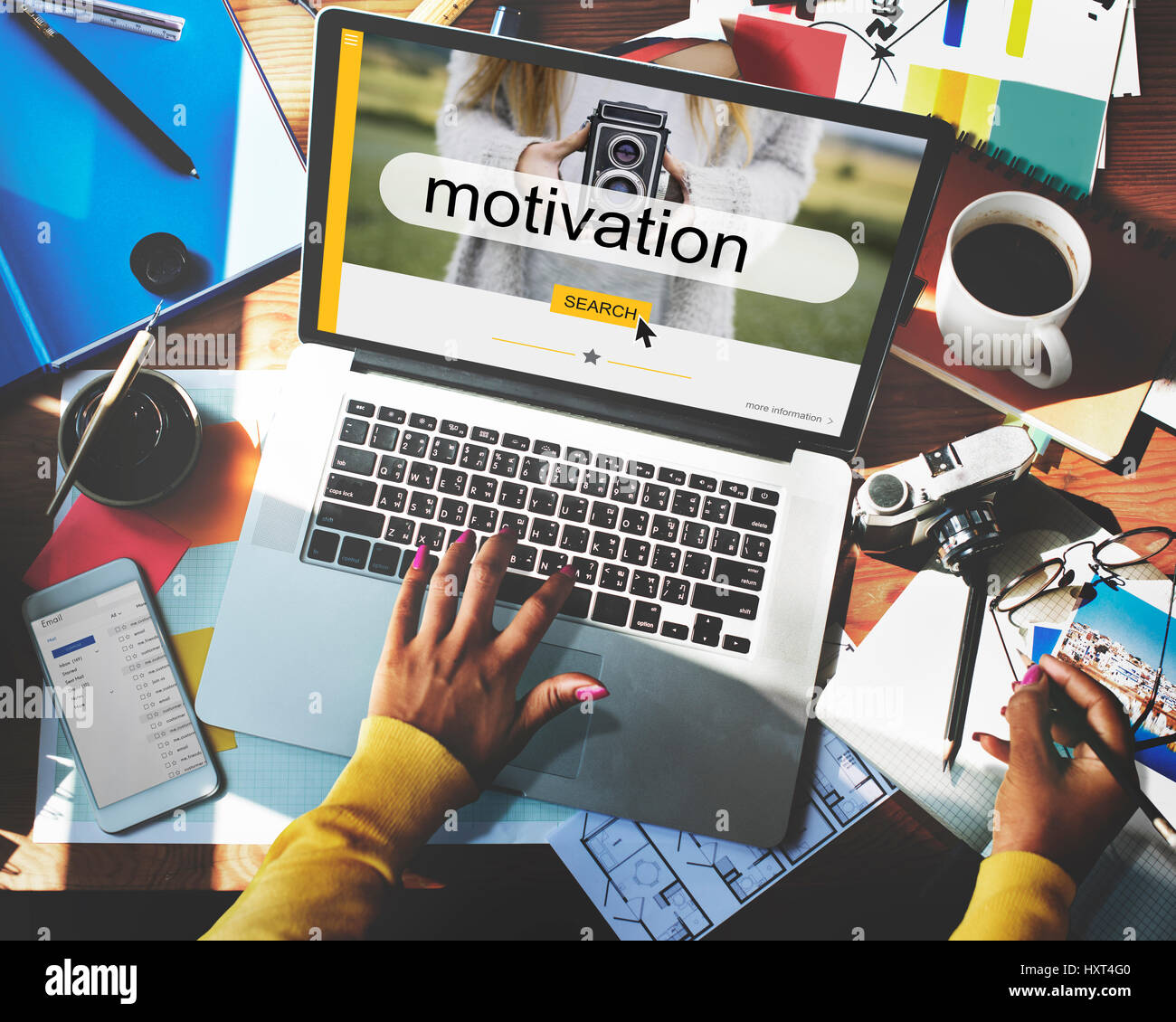 Recreation Motivation Encourage Positivity Mission Stock Photo - Alamy