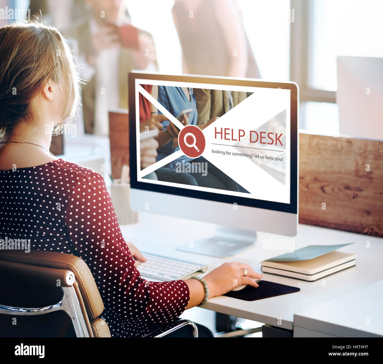 Support Service Contact Us Information Concept Stock Photo - Alamy