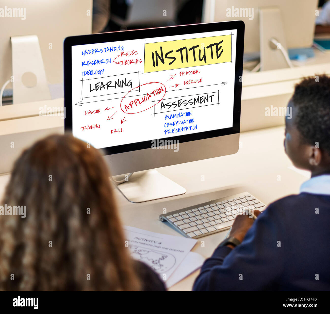 Institute School Certification Curriculum Activities Stock Photo - Alamy