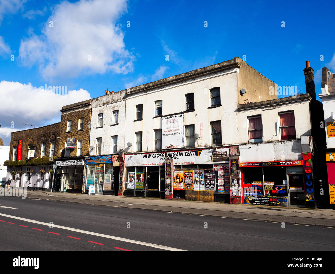 Lewisham Way - London, England Stock Photo - Alamy