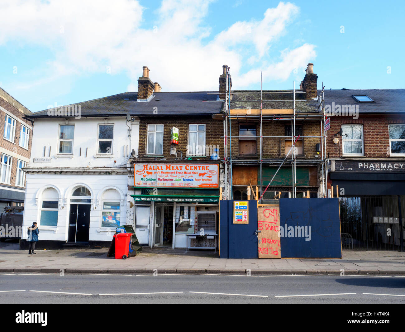 Lewisham Way - London, England Stock Photo - Alamy