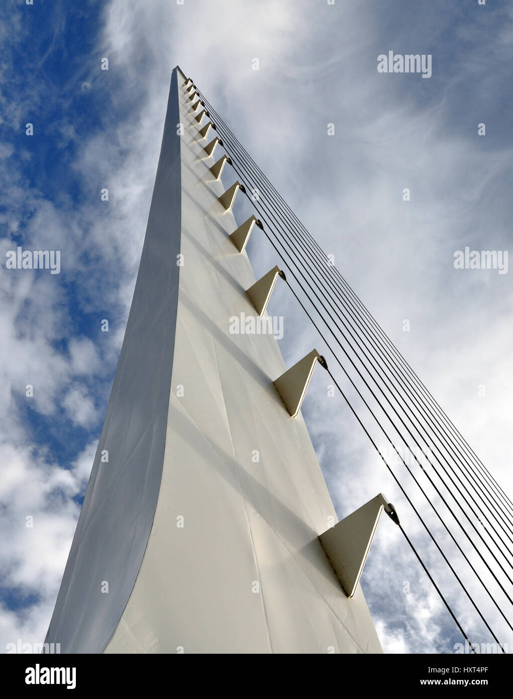 Sundial Bridge Construction