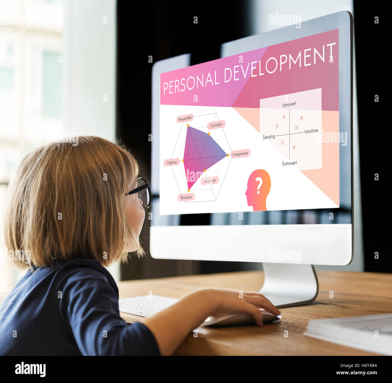 Development Personality Improvement Graphic Word Symbol Stock Photo - Alamy