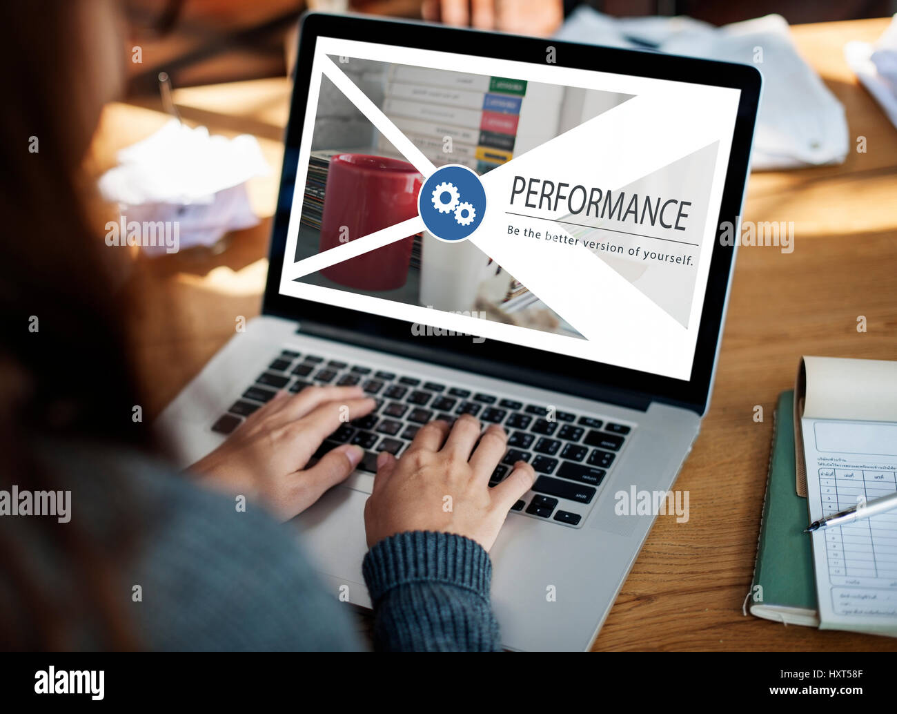 Performance Experience Development Knowledge Learning Stock Photo - Alamy