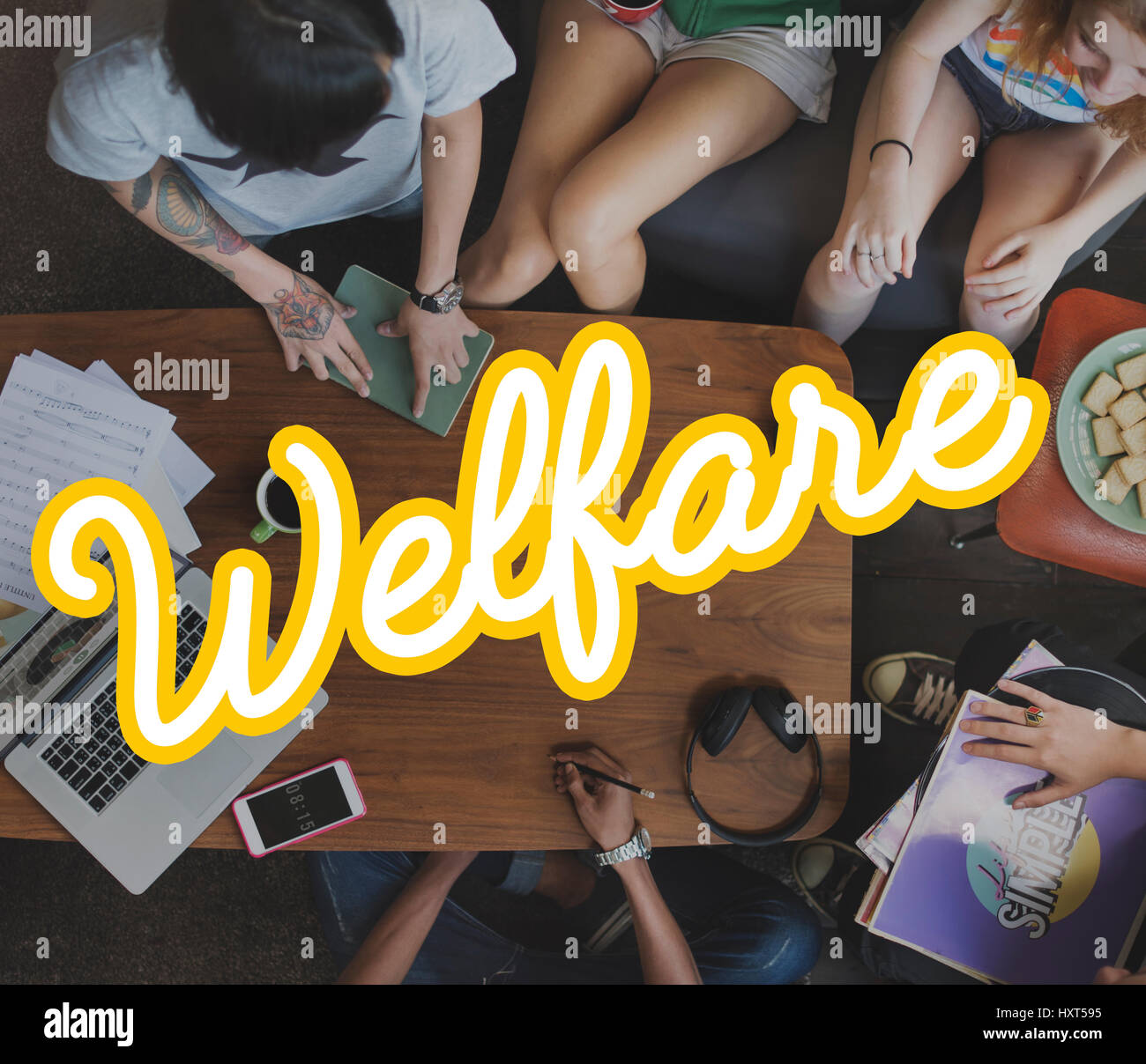 Charity Cursive Writing Word Concept Stock Photo - Alamy