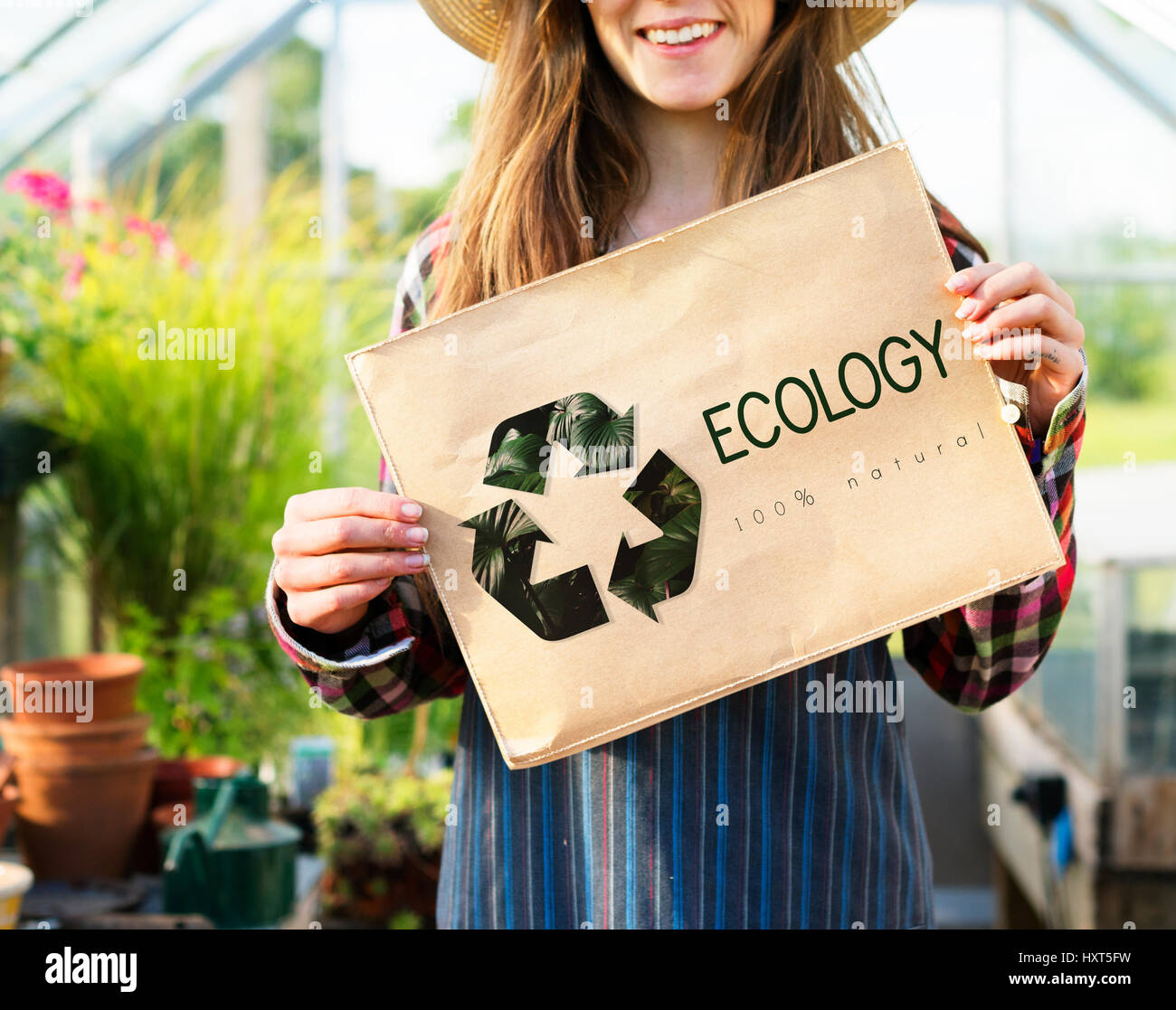 Environmental Natural Ecology Recycle Icon Stock Photo - Alamy