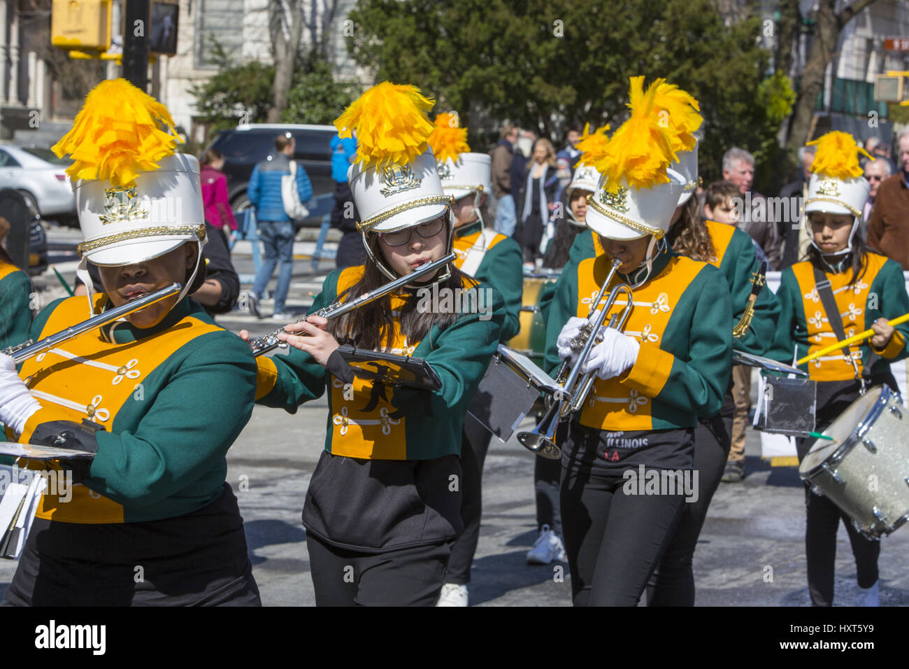 Irish American Parade for Saint Patrick's Day in the Park Slope ...