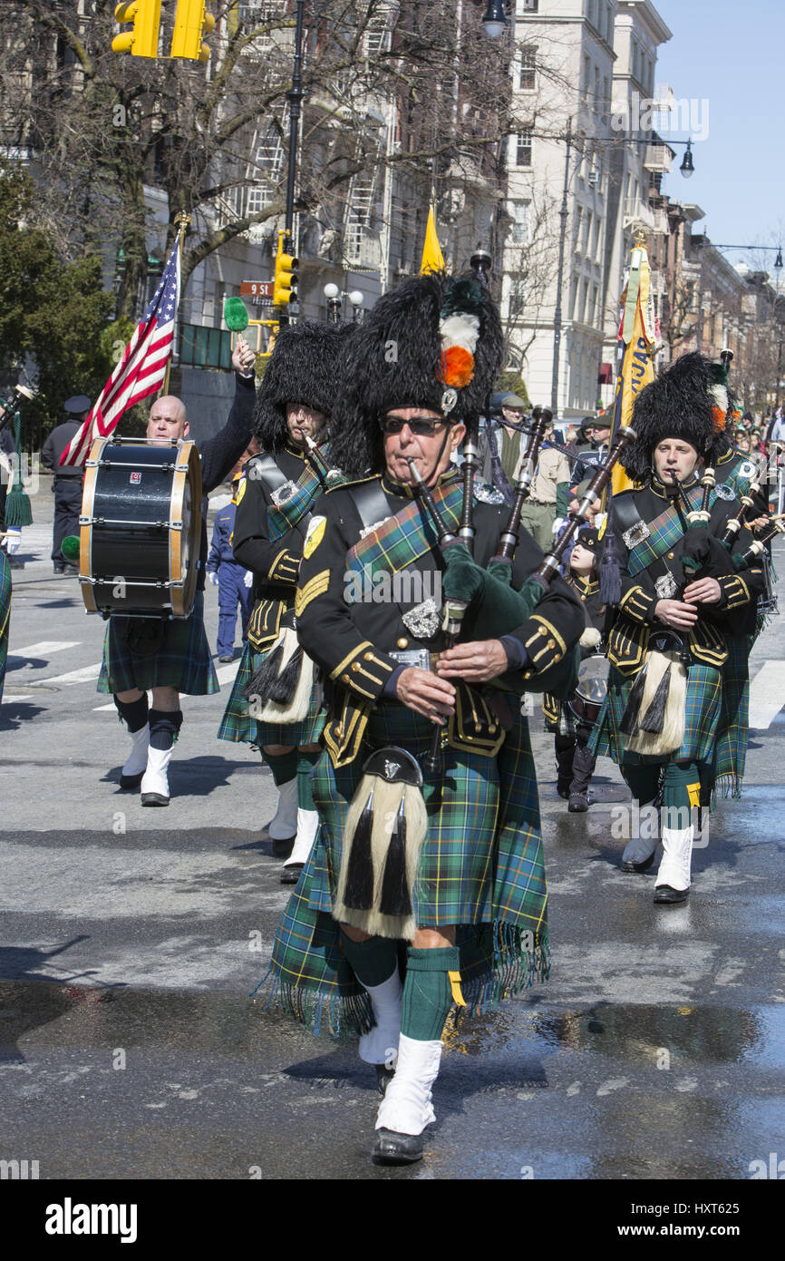 Irish American Parade for Saint Patrick's Day in the Park Slope ...