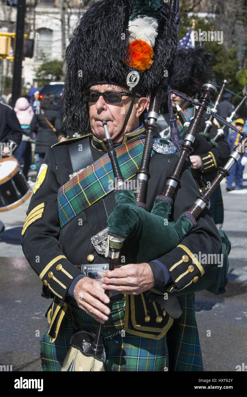 Irish American Parade for Saint Patrick's Day in the Park Slope ...