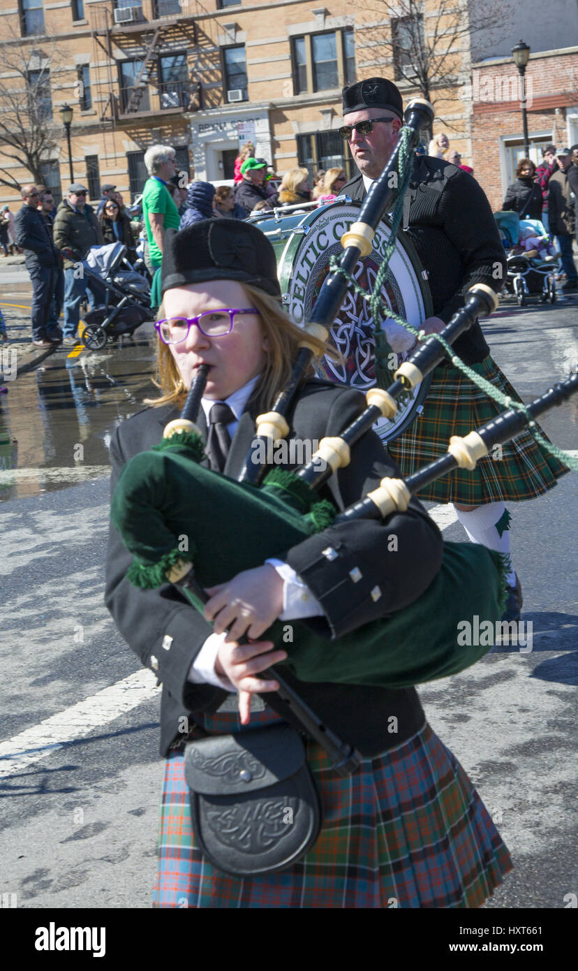 Irish American Parade for Saint Patrick's Day in the Park Slope ...