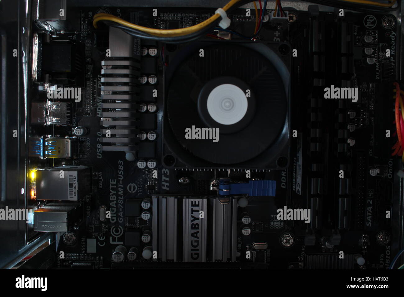 Inside the case of a PC Stock Photo - Alamy