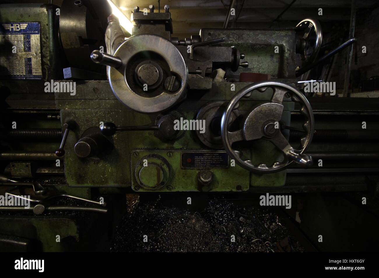 Machines in the workshop of a mechanical engineer Stock Photo - Alamy