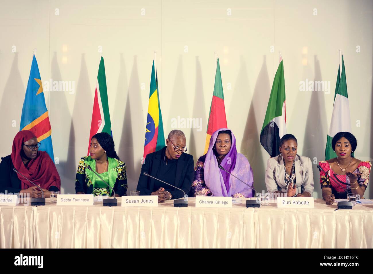 Diversity People Represent International Conference Partnership Stock ...