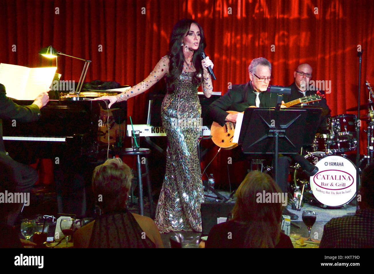 Deborah Silver attend Deborah Silver's performance at Catalina Jazz ...