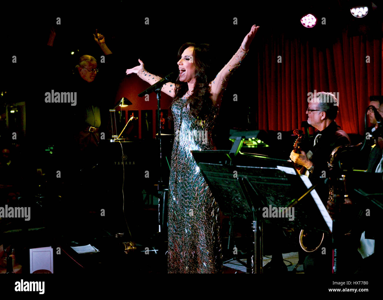 Deborah Silver attend Deborah Silver's performance at Catalina Jazz ...