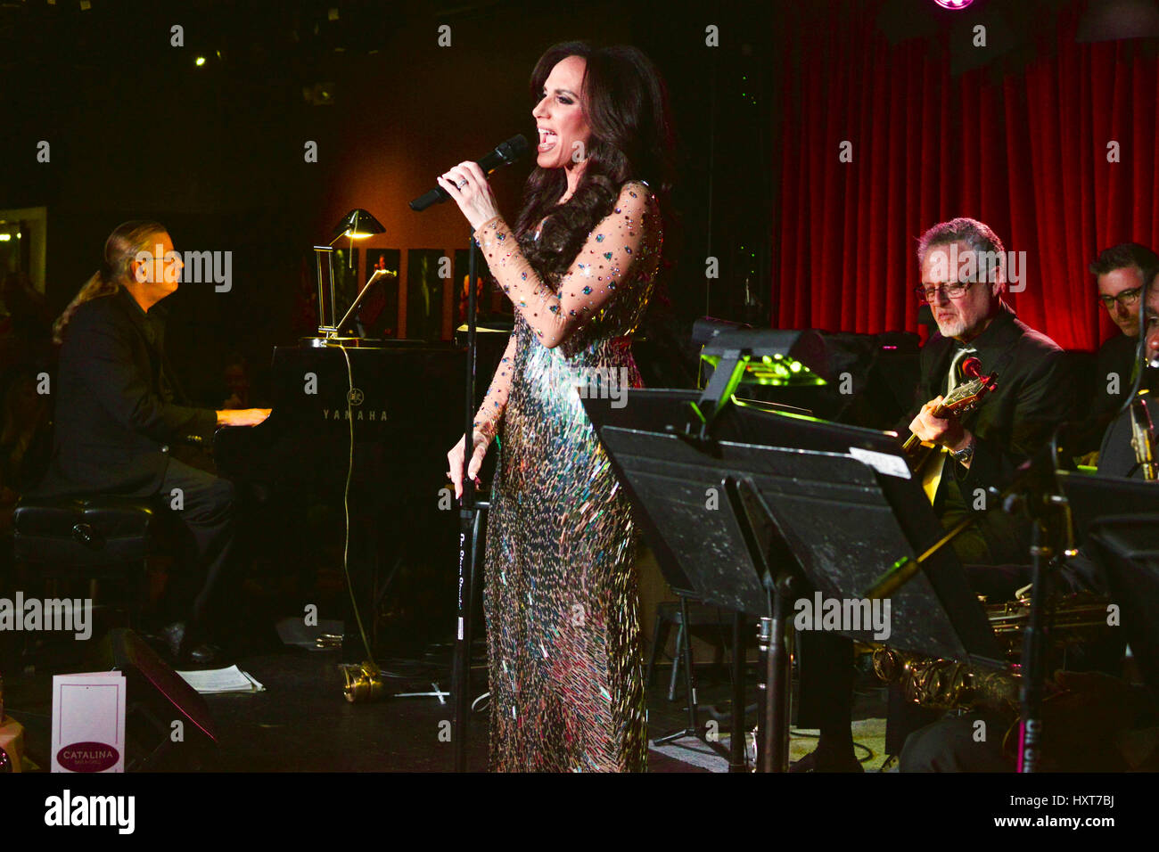 Deborah Silver attend Deborah Silver's performance at Catalina Jazz ...