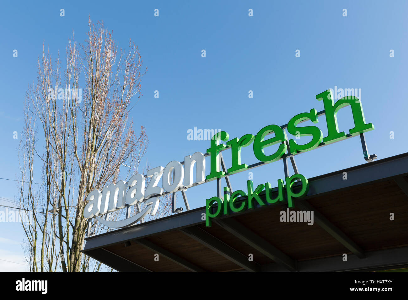 Amazon fresh logo hi-res stock photography and images - Alamy