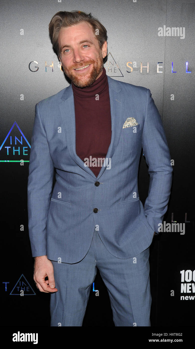 New York, NY, USA. 29th Mar, 2017. Donal Brophy Attends the 'Ghost In ...