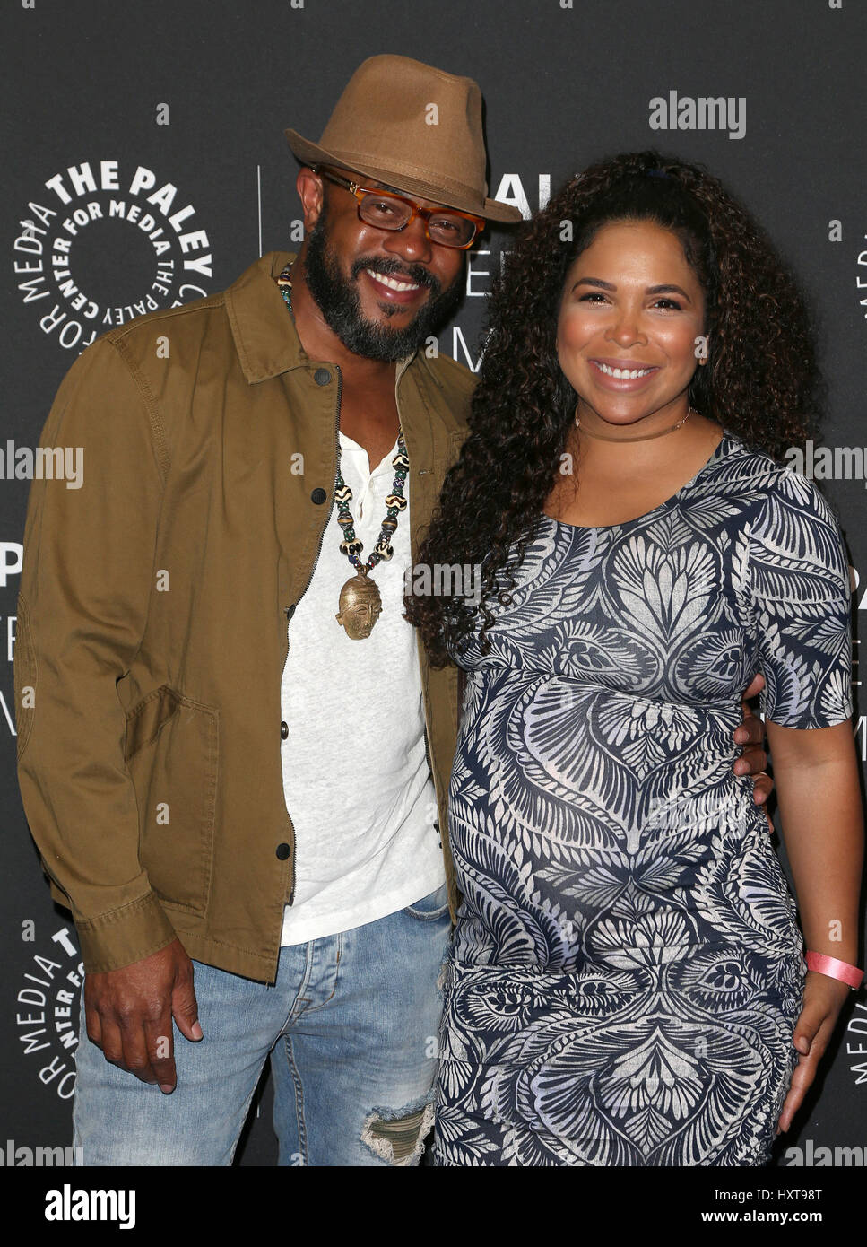 Beverly Hills, Ca. 29th Mar, 2017. Rockmond Dunbar, Maya Gilbert, At ...