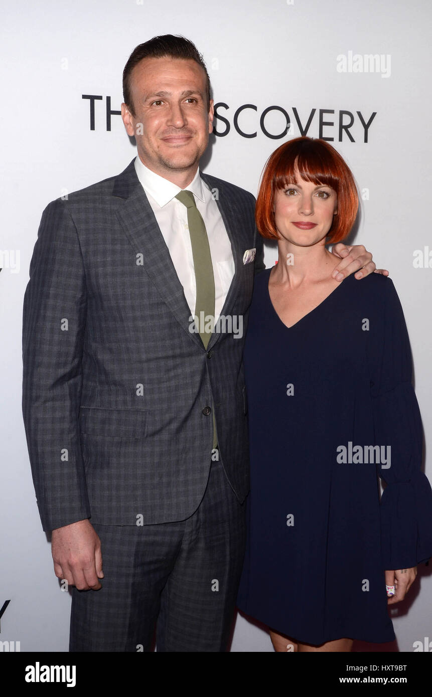 Los Angeles, Ca, USA. 29th Mar, 2017. Jason Segel and Alexis Mixter at ...