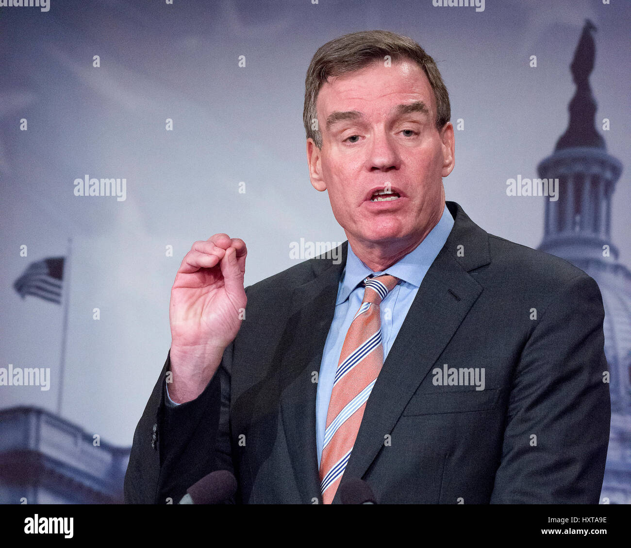 United States Senator Mark Warner (Democrat of Virginia), Vice Chairman ...