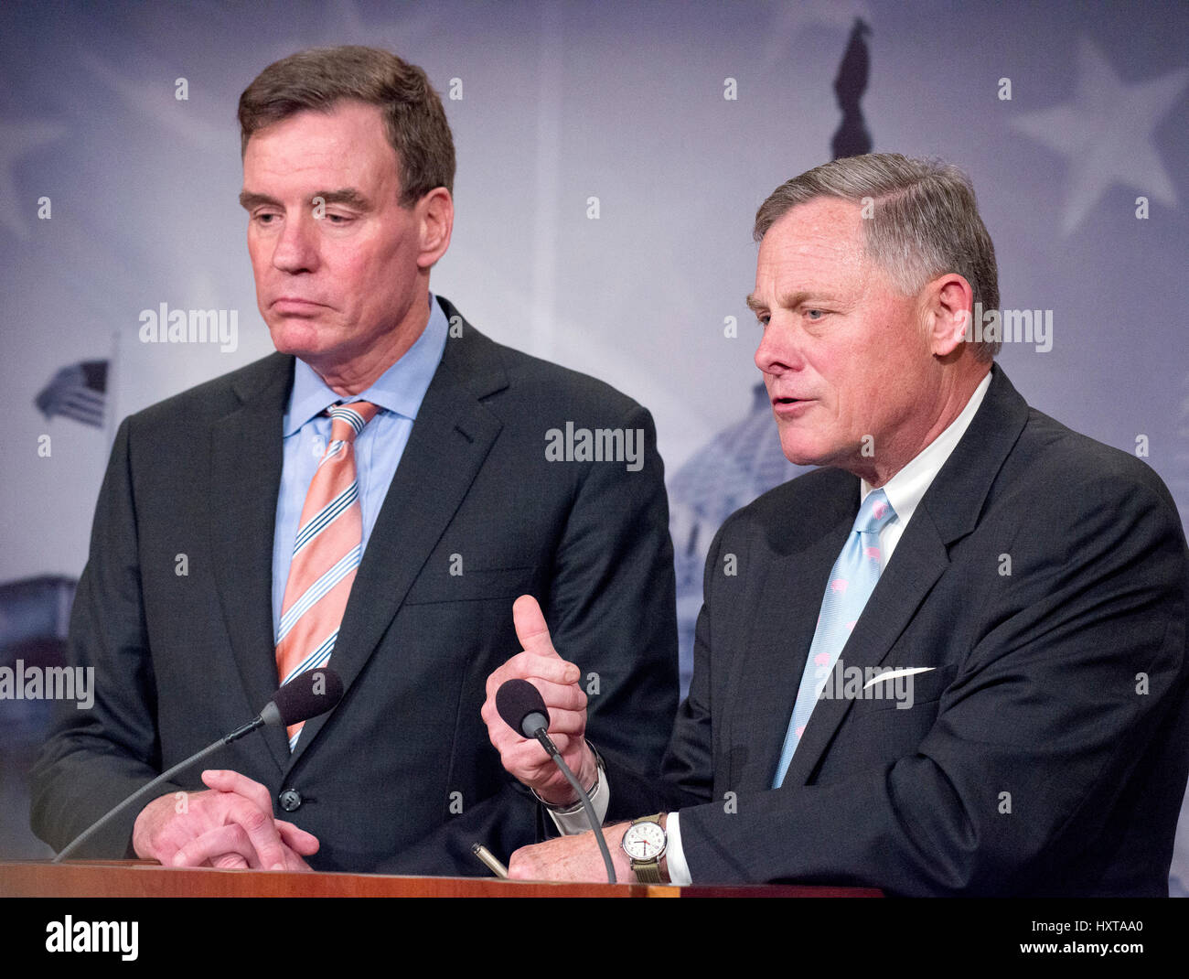 United States Senator Richard Burr (Republican of North Carolina ...