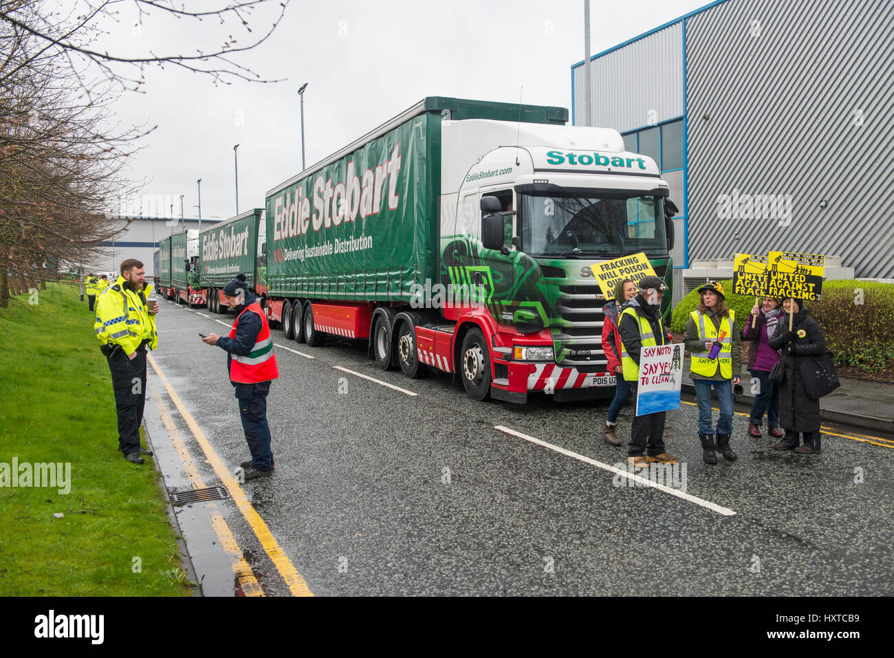Eddie stobart lorries hi-res stock photography and images - Alamy