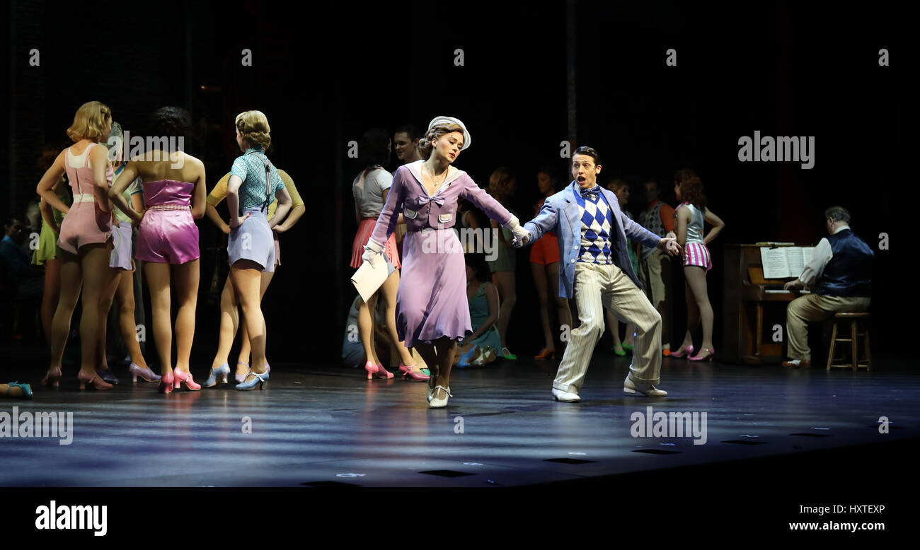 London, UK. 30th Mar, 2017. Pic shows: 42nd Street show at Theatre ...