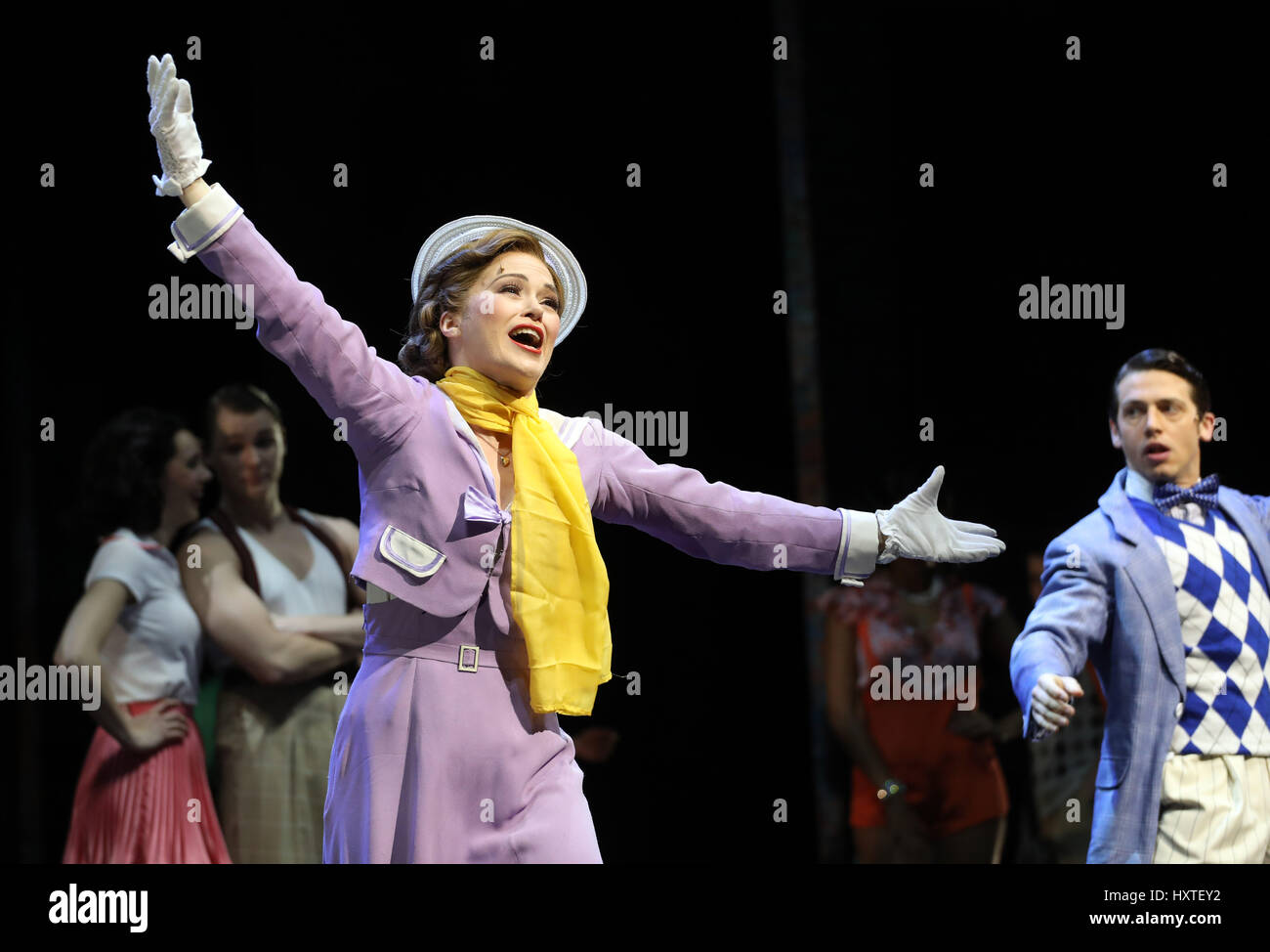 London, UK. 30th Mar, 2017. Pic shows: 42nd Street show at Theatre ...