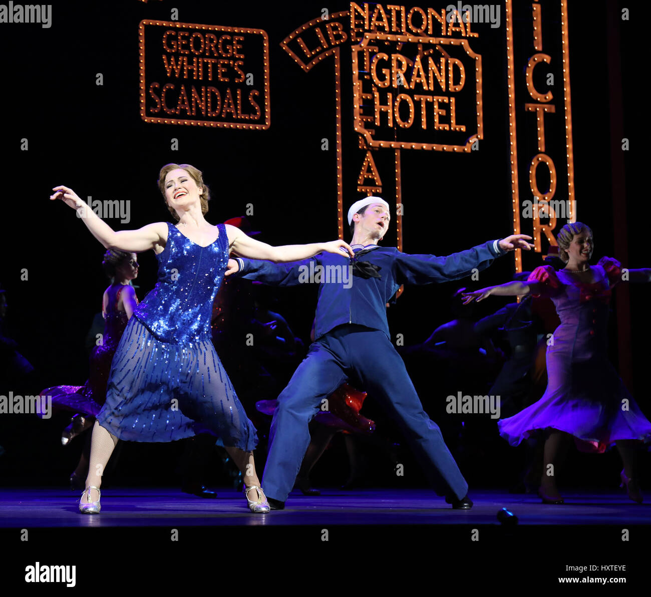 London, UK. 30th Mar, 2017. Pic shows: 42nd Street show at Theatre ...