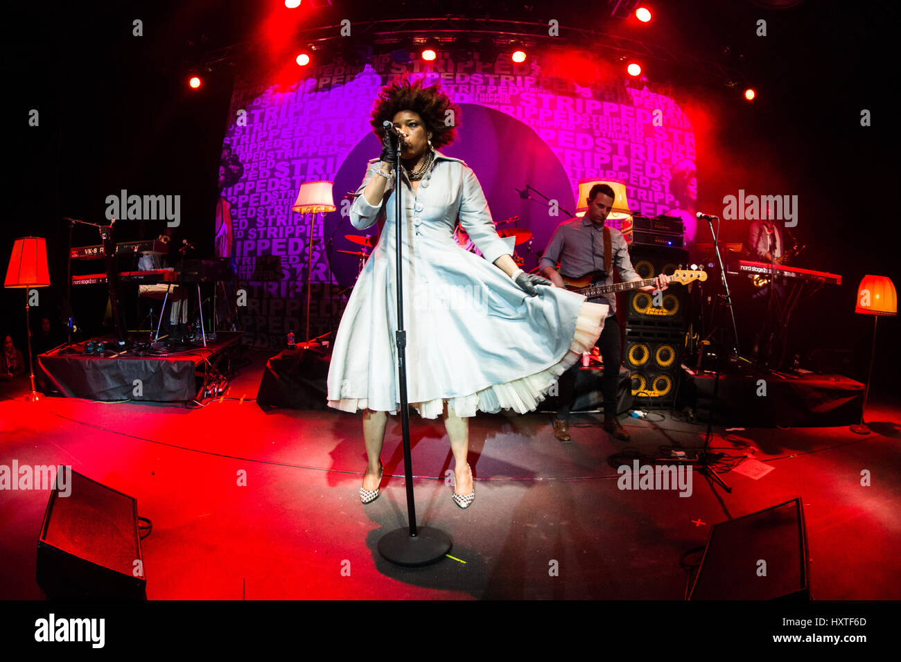 Milan, Italy. 29th Mar, 2017. The American singer-songwriter MACY GRAY ...