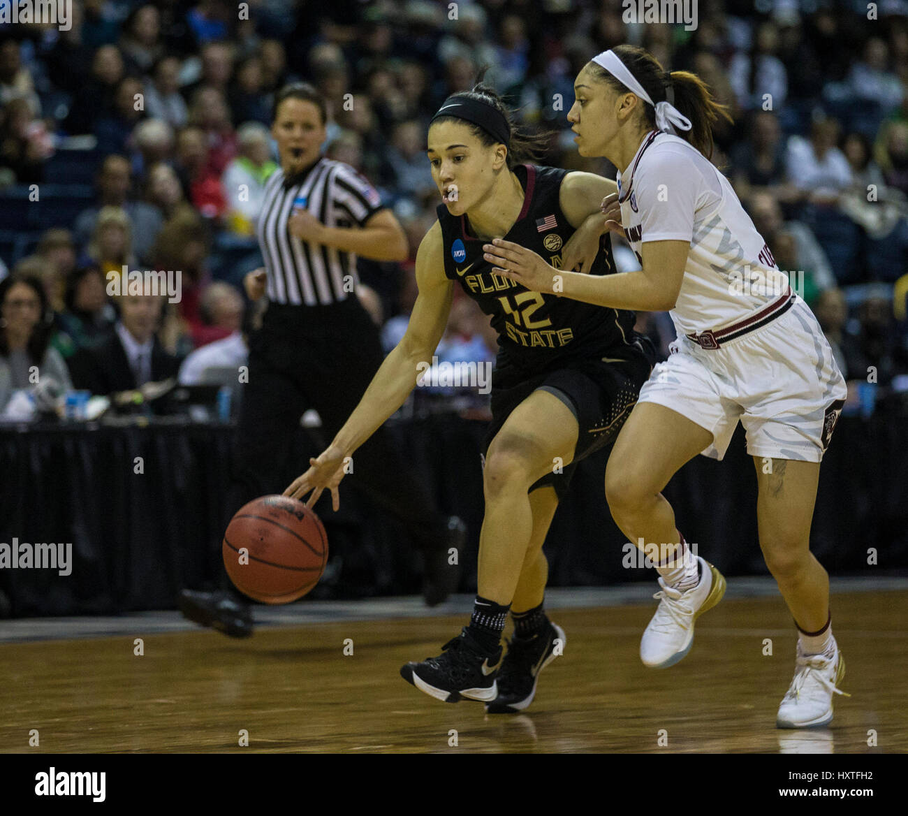 Mar 27, 2017 Stockton, CA, U.S.A. Florida State guard Brittany Brown ...