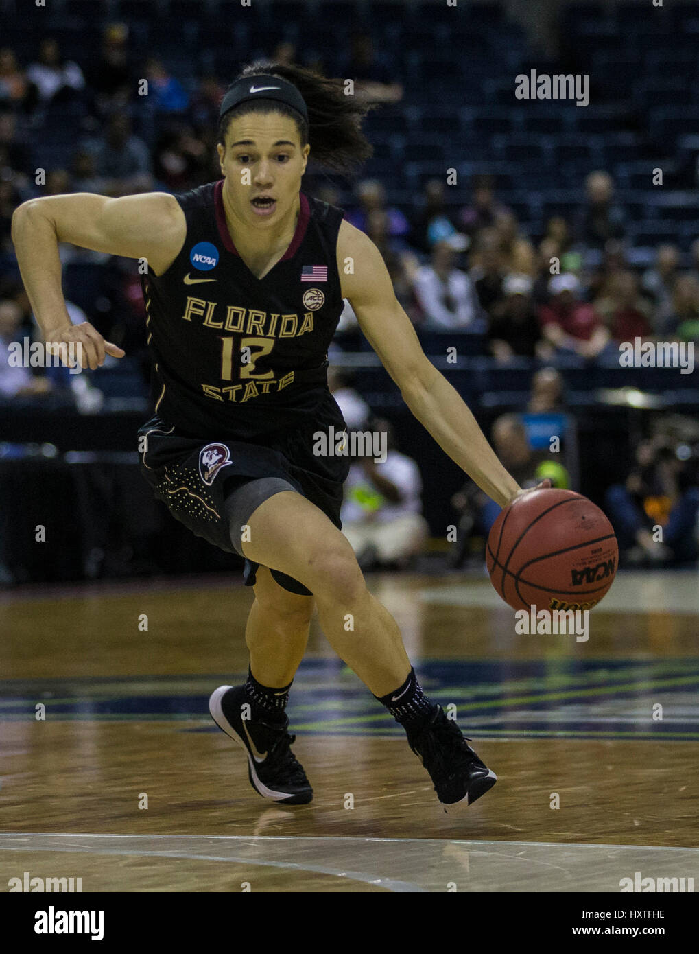 Mar 27, 2017 Stockton, CA, U.S.A. Florida State guard Brittany Brown ...