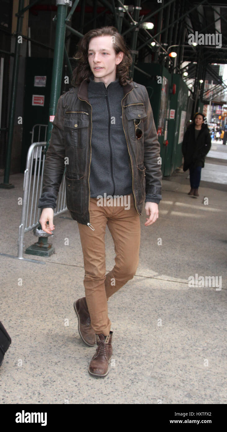 New York, USA. 30th Mar, 2017. Michael Faist at AOL BUILD to talk about ...