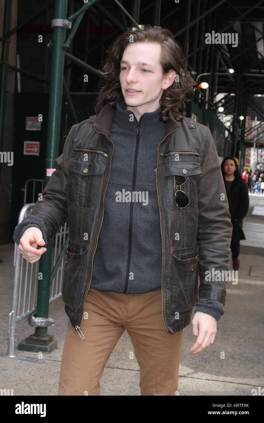 New York, USA. 30th Mar, 2017. Michael Faist at AOL BUILD to talk about ...