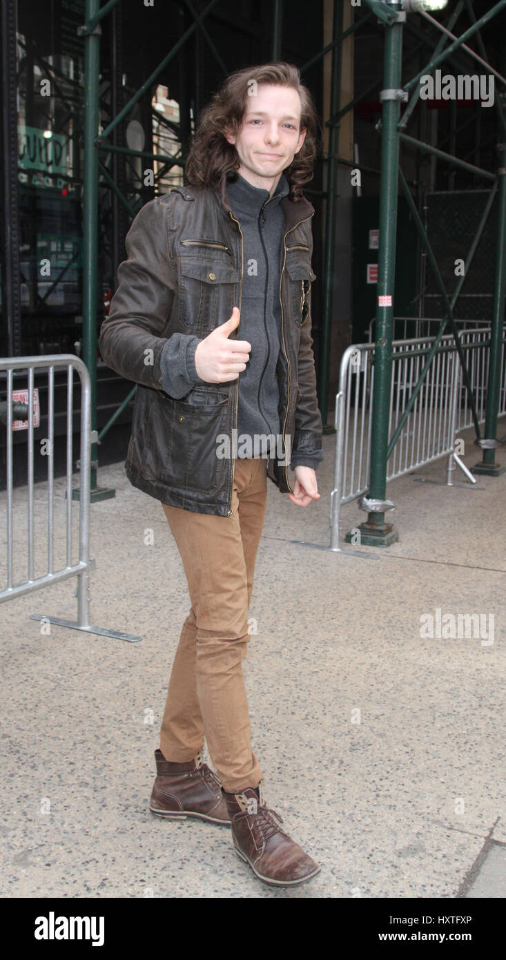 New York, USA. 30th Mar, 2017. Michael Faist at AOL BUILD to talk about ...