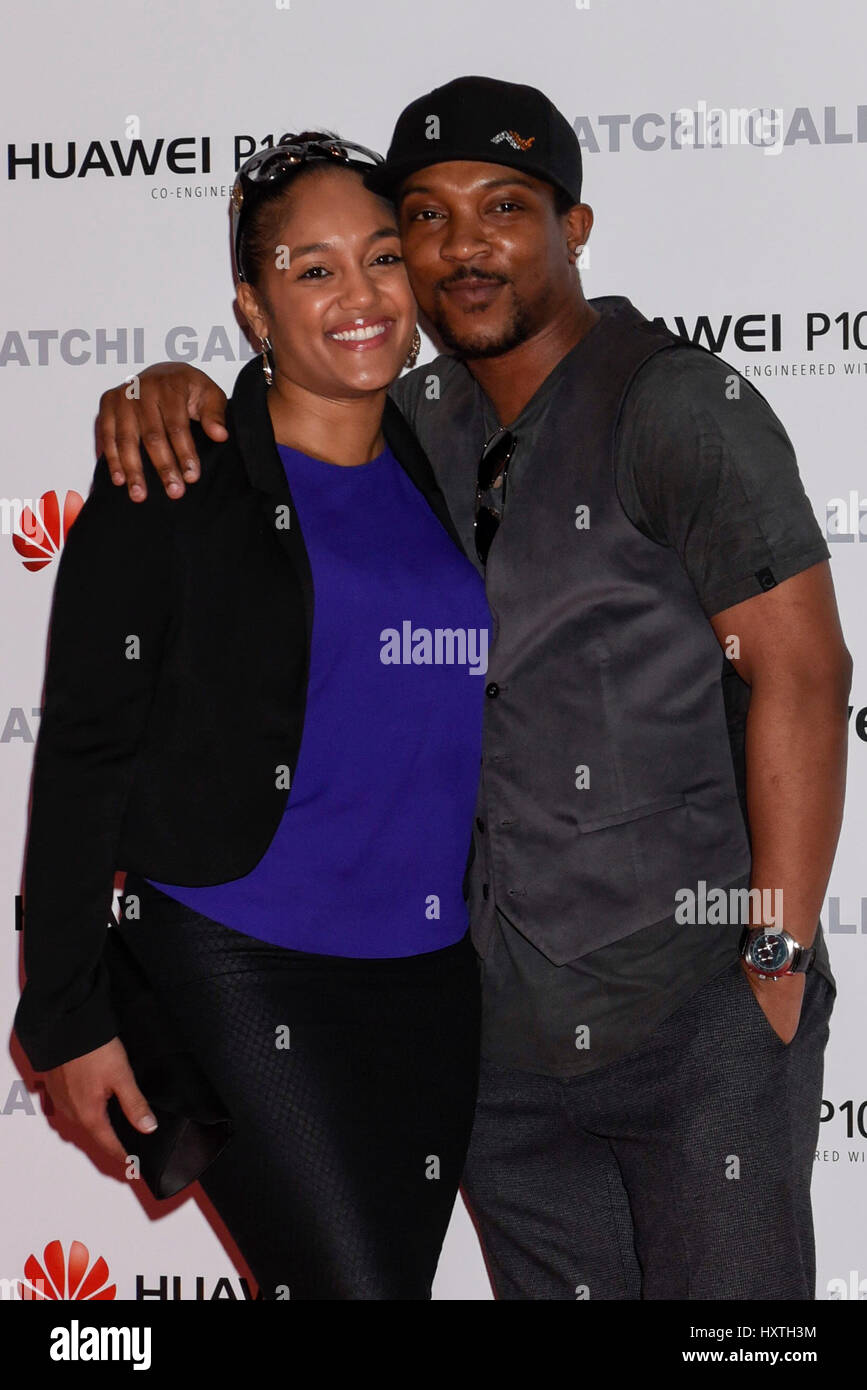 London, UK. 30 March 2017. Ashley Walters, actor and rapper, and ...