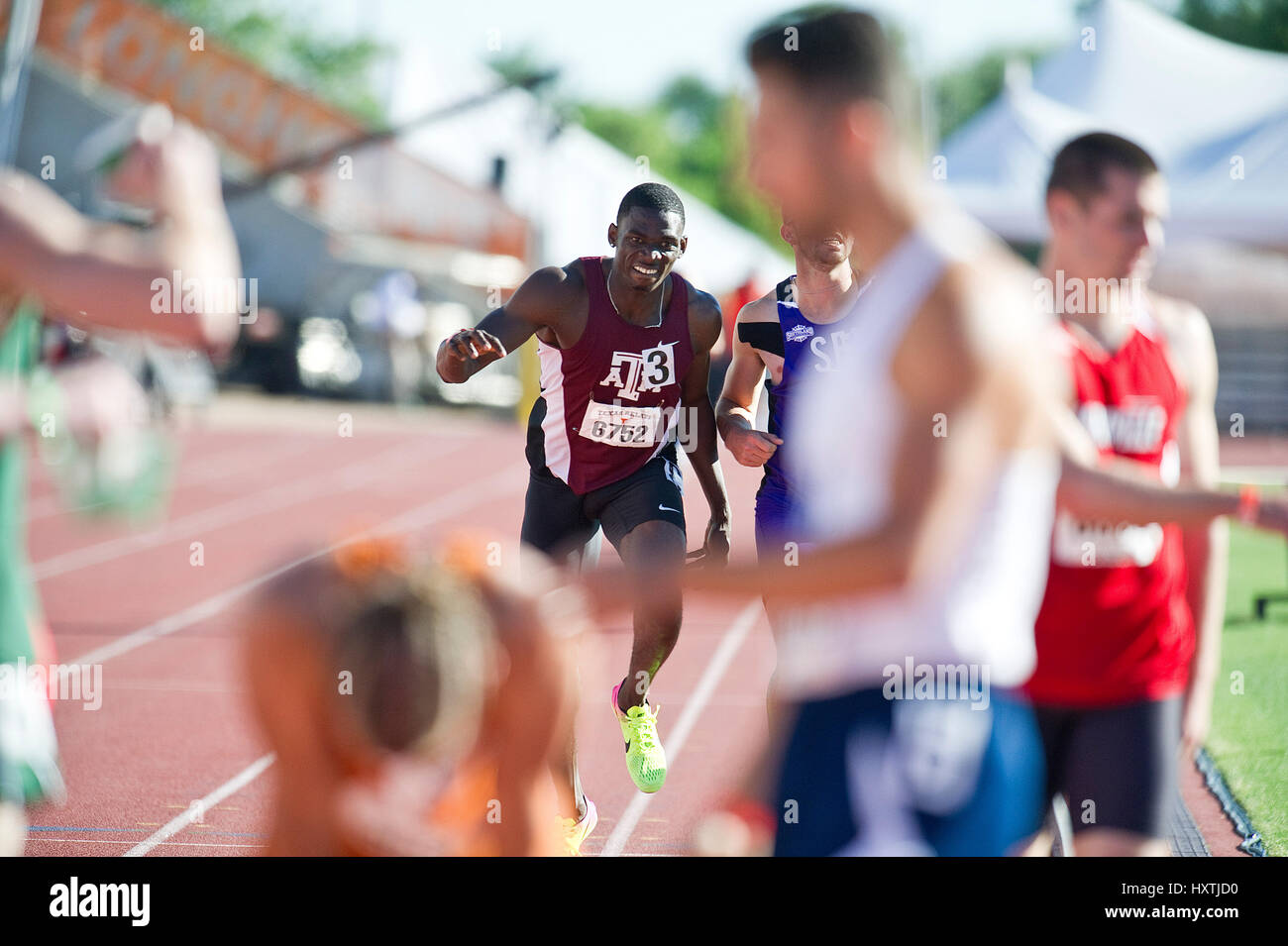 March 30, 2017: Lindon Victor #6752 in action Men's Decathlon 1500 ...