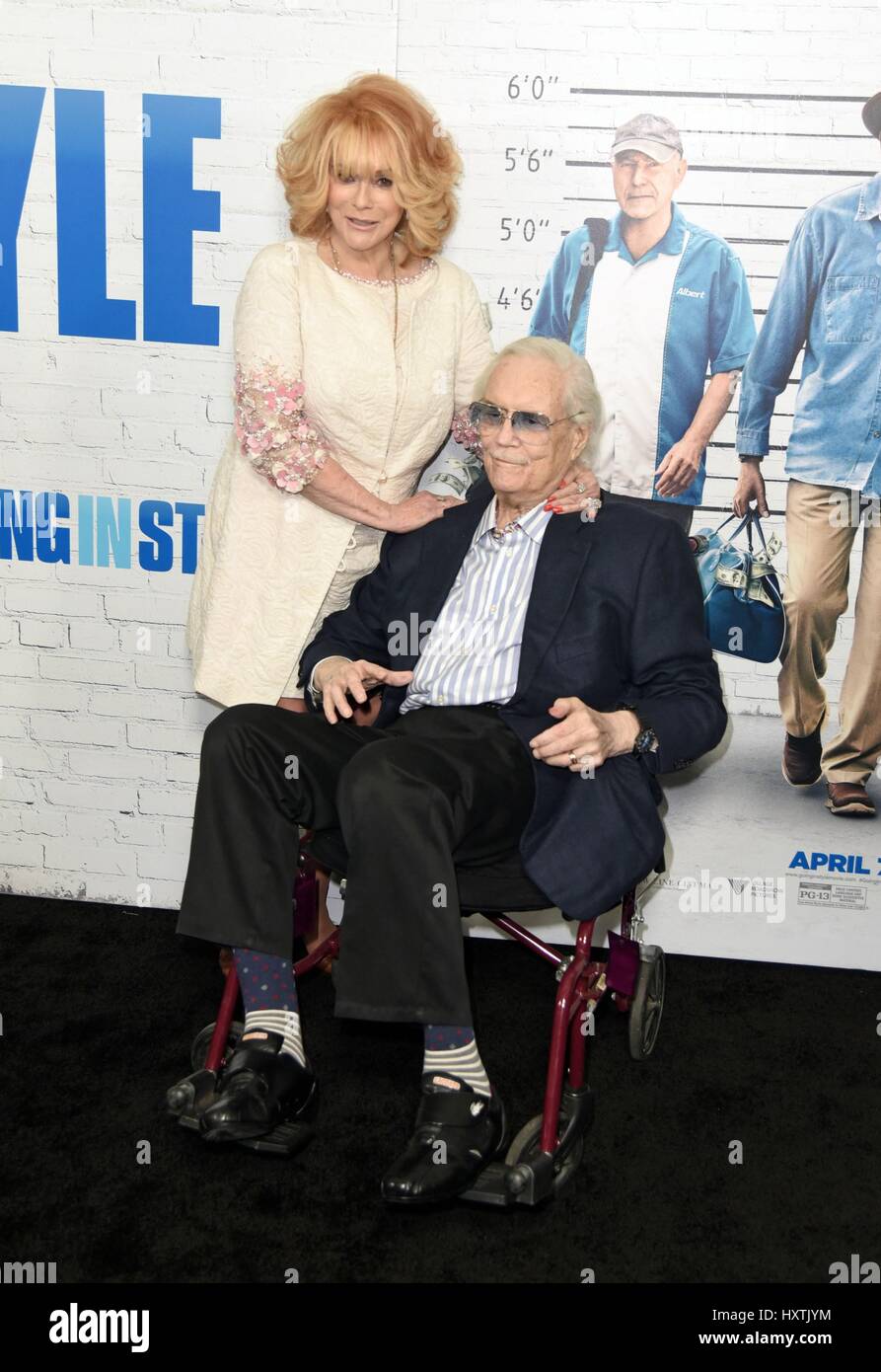 New York, USA. 30th March, 2017. Ann-Margret, Roger Smith at arrivals ...